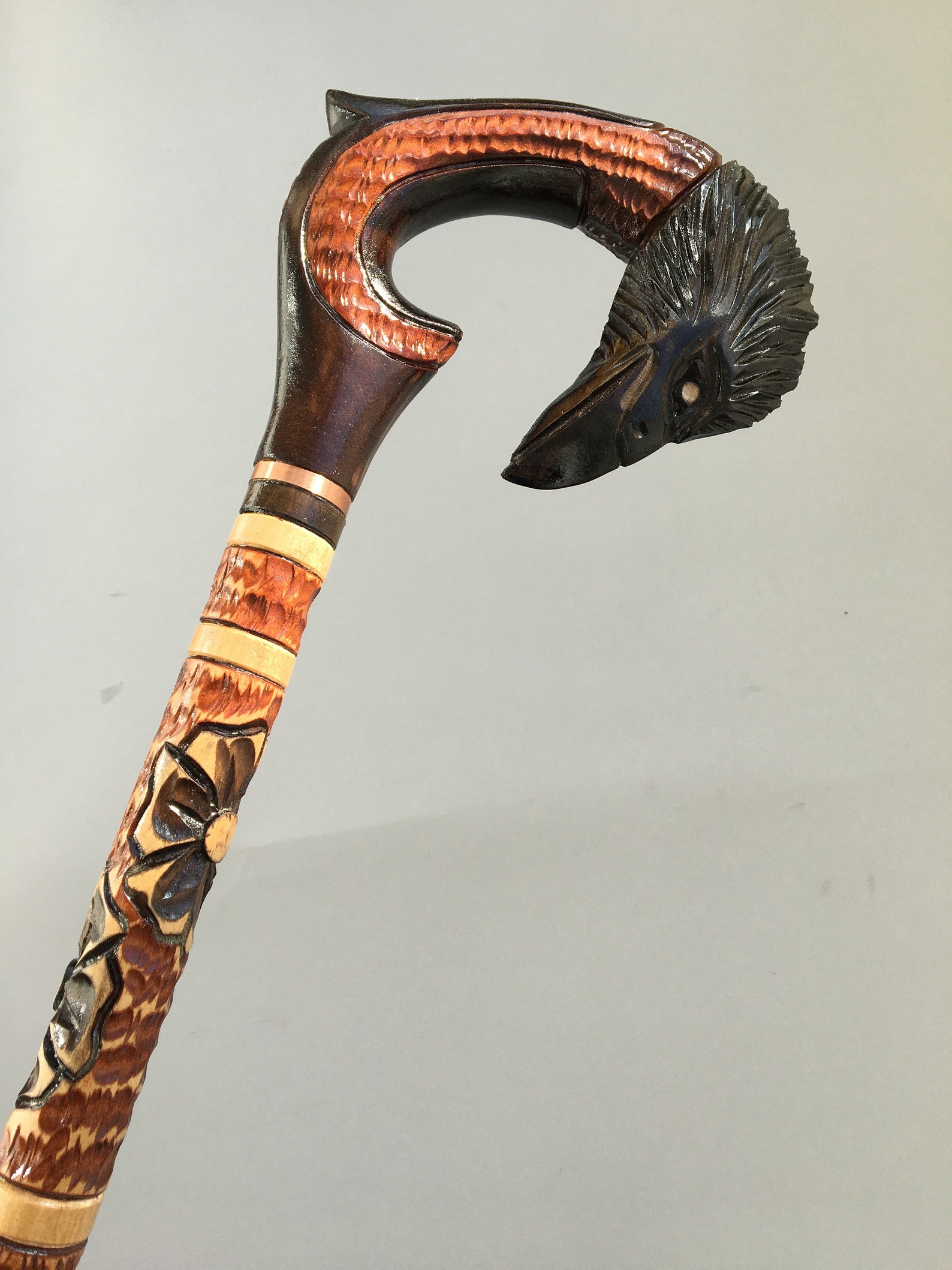 Raven Fancy Canes Designer Walking Sticks - Etsy