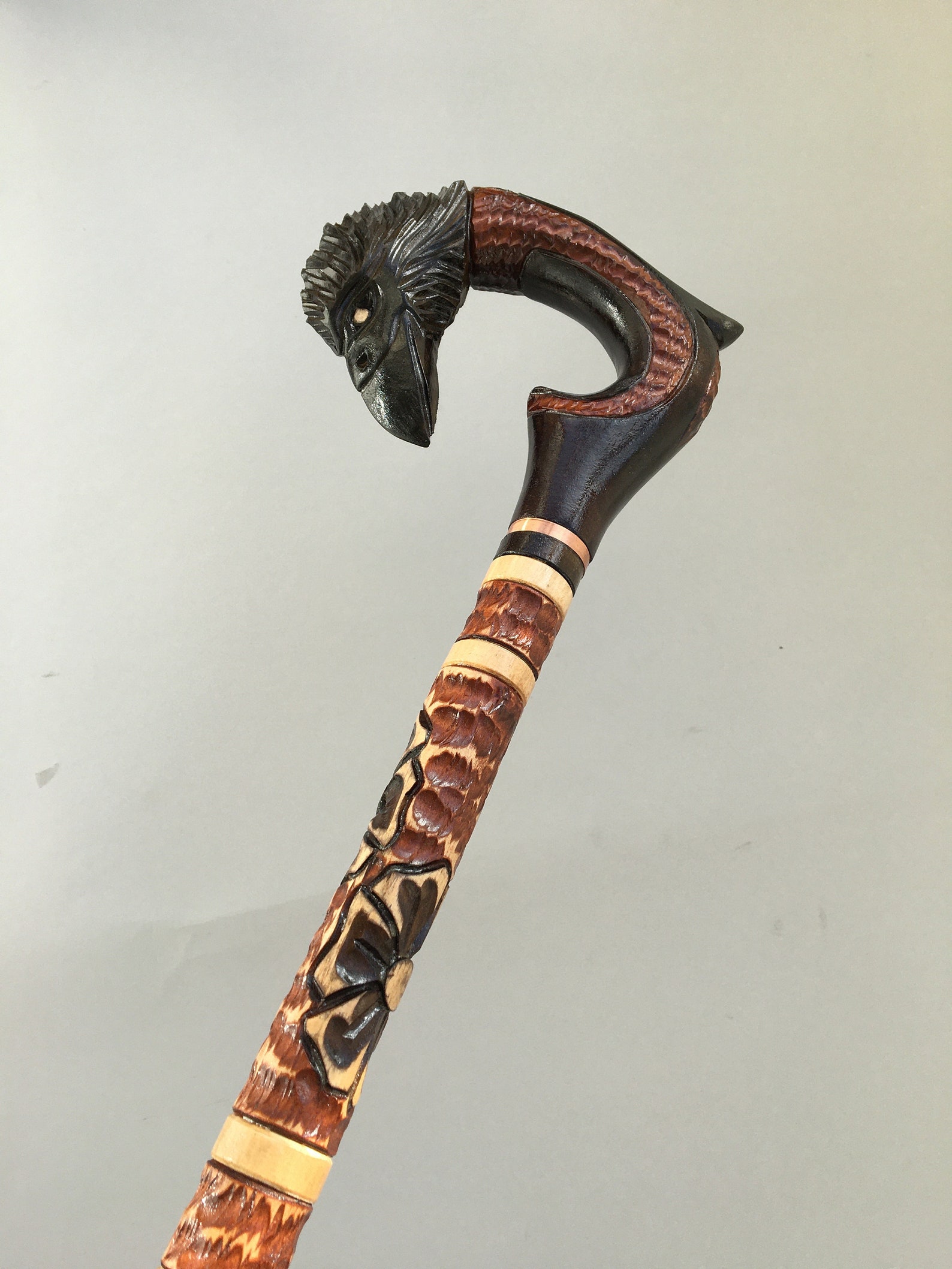 Raven Fancy Canes Designer Walking Sticks - Etsy