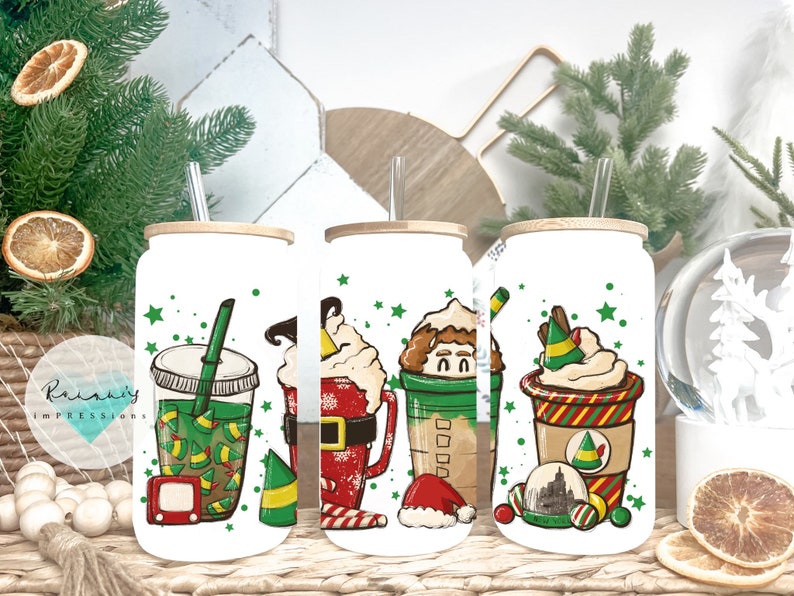 Elf Coffee SUBLIMATION TRANSFER SHEET Ready to Press - Etsy