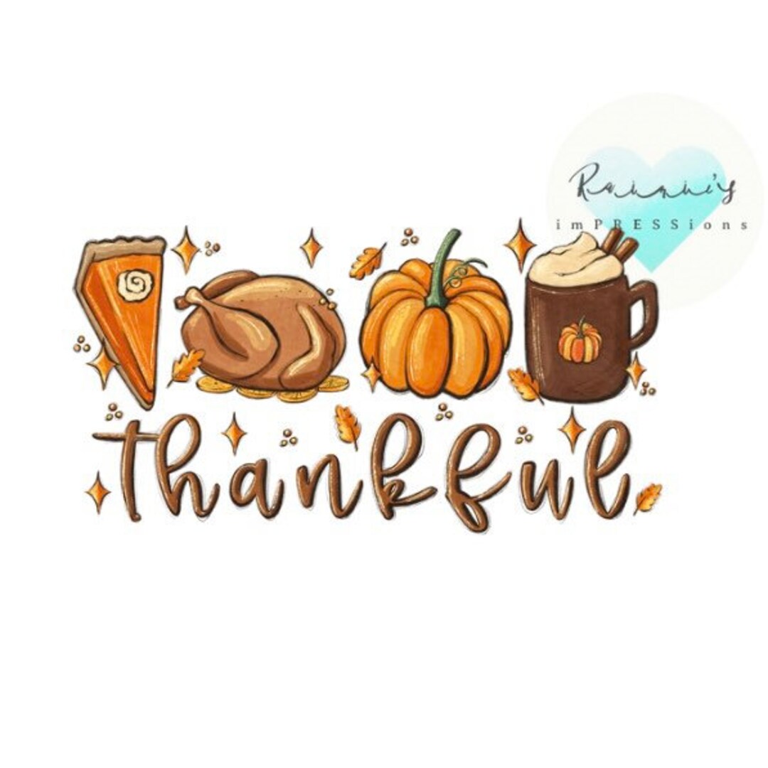 Thankful SUBLIMATION TRANSFER SHEET Ready to Press Transfer Sublimation ...