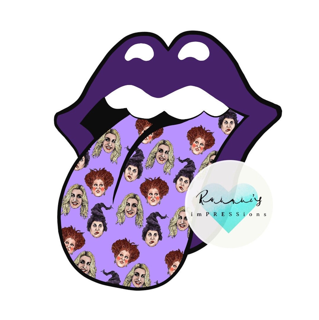 Hoc Poc Lips SUBLIMATION TRANSFER SHEET Ready to Press - Etsy