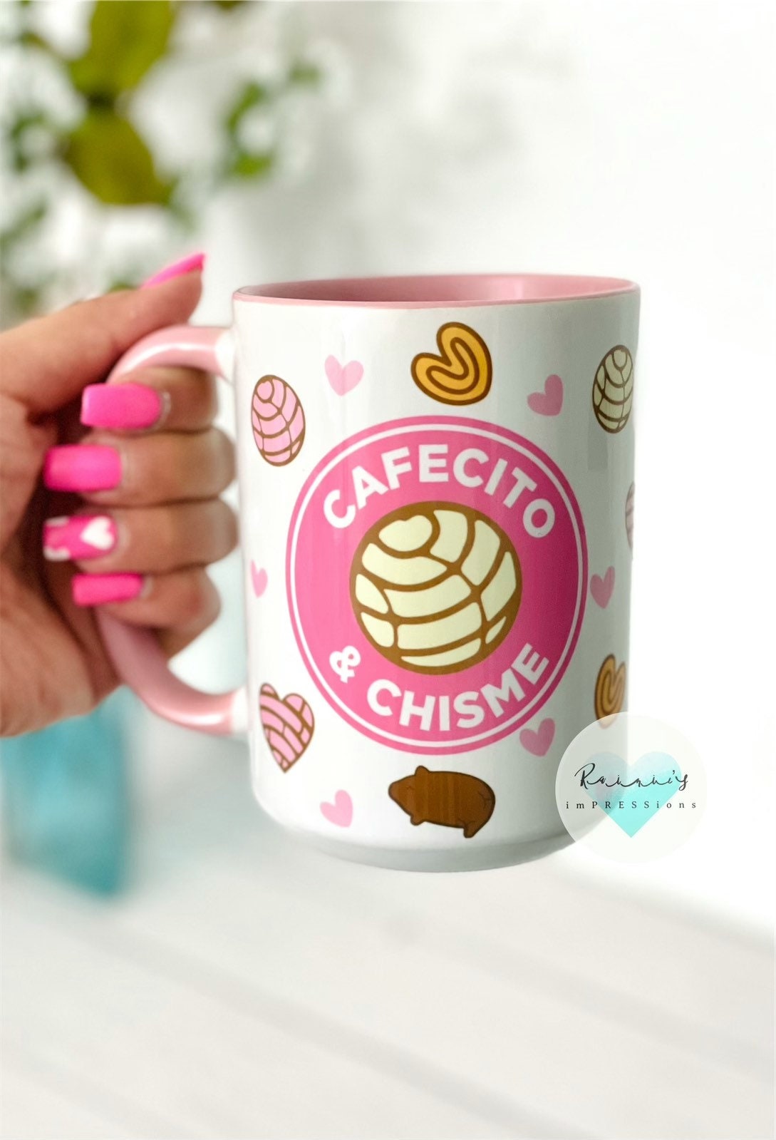Cafecito and Chisme Mug Cafecito Y Chisme Coffee Mug - Etsy