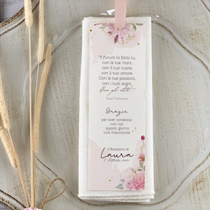Segnaposto battesimo, segnaposti con frase ringraziamento - Etsy Italia