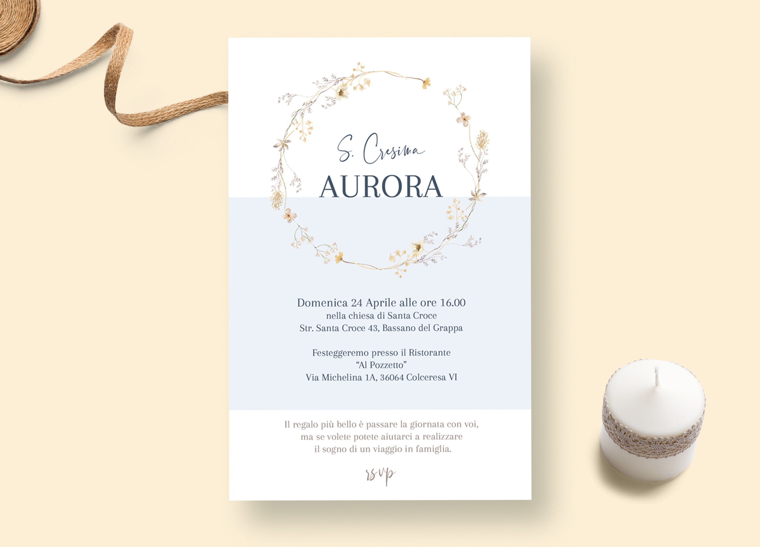 Invito Digitale Comunione O Cresima X DOWNLOAD LEGGI INFO - Etsy Canada