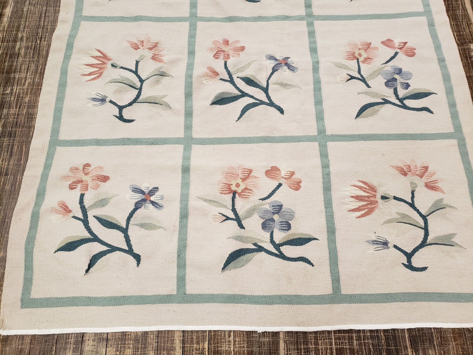 Handwoven Indian Dhurrie Rug Flatweav Black Dhurrie Kelim Wool Dhurrie ...