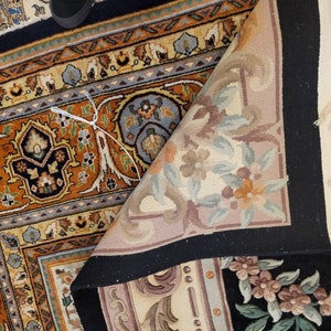 Chinese Art Deco Peking Rug 90 Line Wool Hand Knotted Rug - Etsy