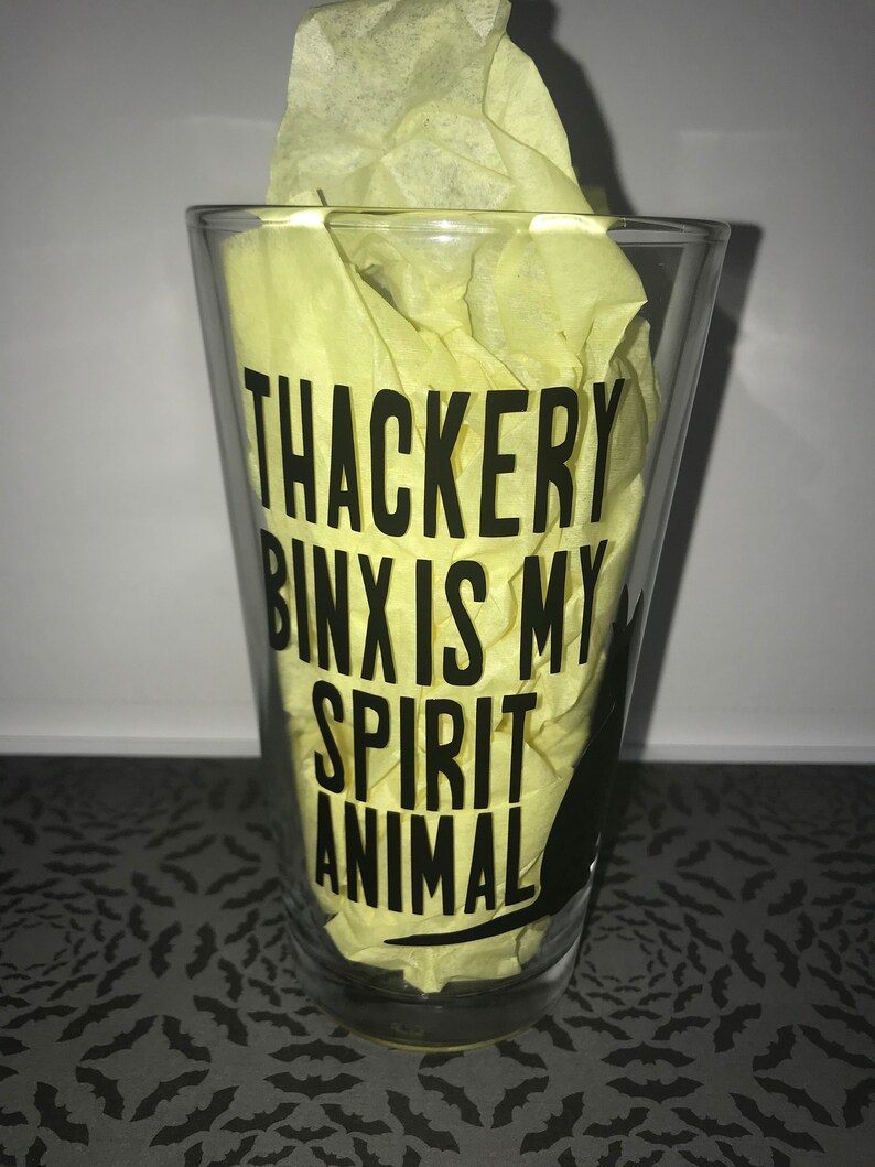 Thackery Binx is My Spirit Animal Pint Glass - Etsy