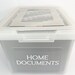 DIY Home Documents Bin Kit Home Files, File Organization, Paper ...