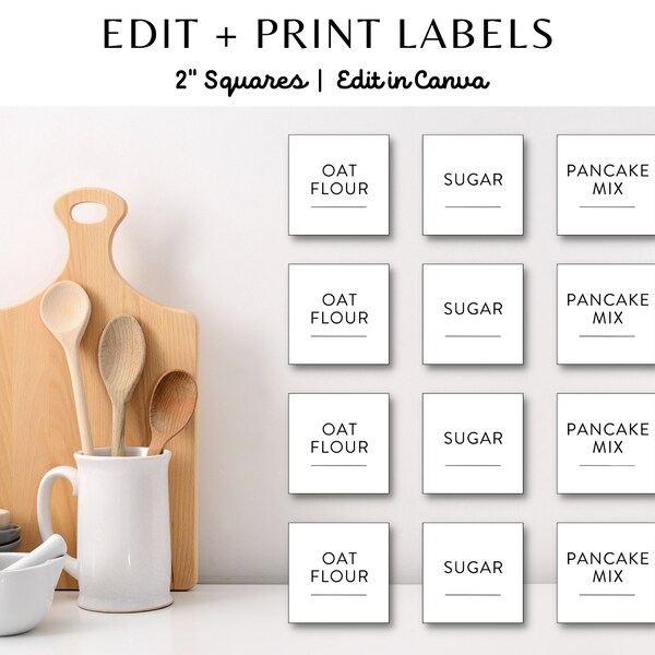 Editable Labels - Etsy