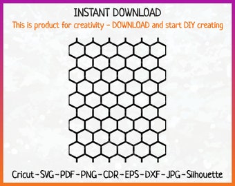 Honeycomb pattern | Etsy