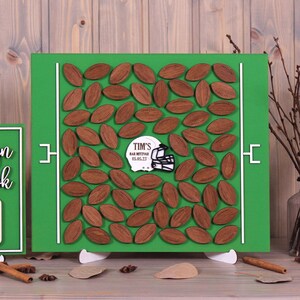 American Football Guestbook Rugby Bar Mitzvah Wedding Guest Book ...