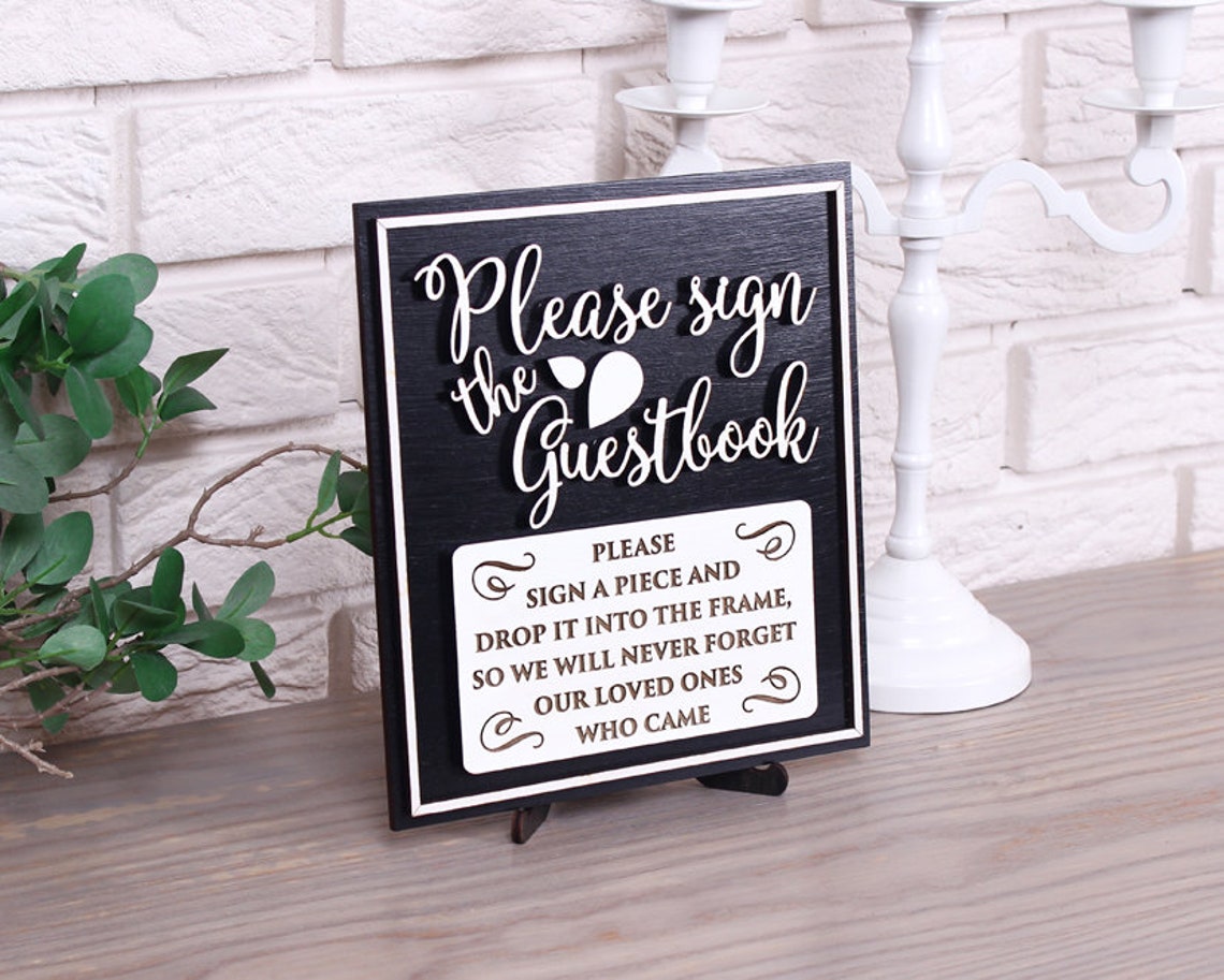 Wedding Drop Box Tree of Leaves Dropbox 3d Guestbook Wooden - Etsy