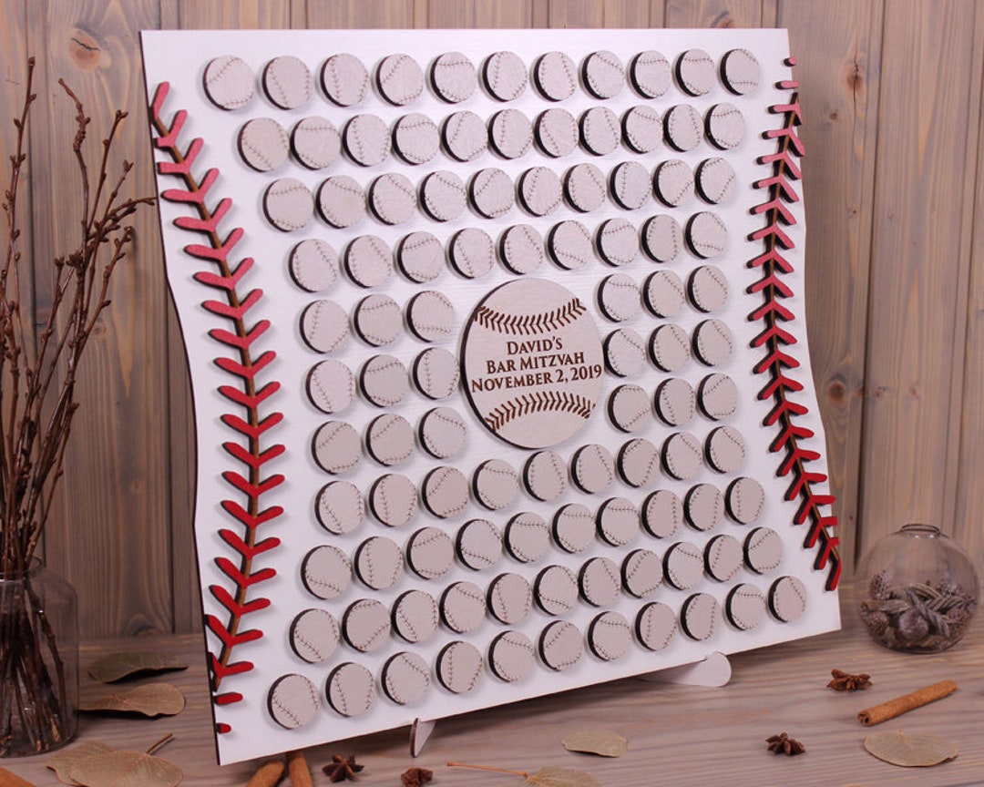 Custom Guestbook Alternative, Personalized Football Gifts, Bar Mitzvah ...