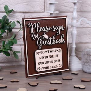 Sea Animals Wedding Guest Book Alternative Drop Box Wedding Guestbook ...