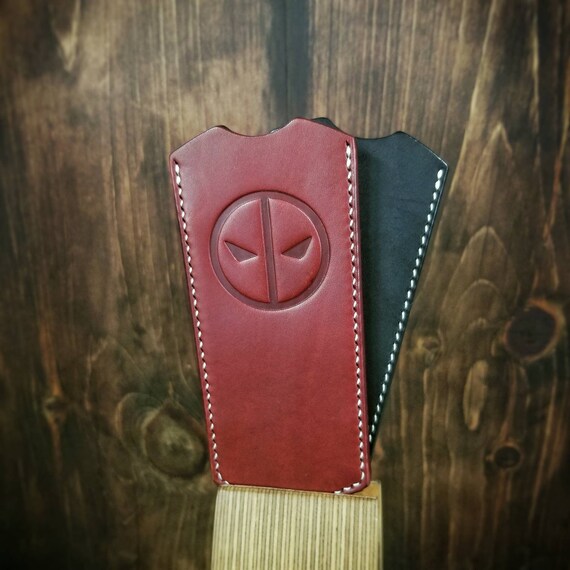 Deadpool Bali Cocoon/balisong Sheath With No Pocket Clip - Etsy