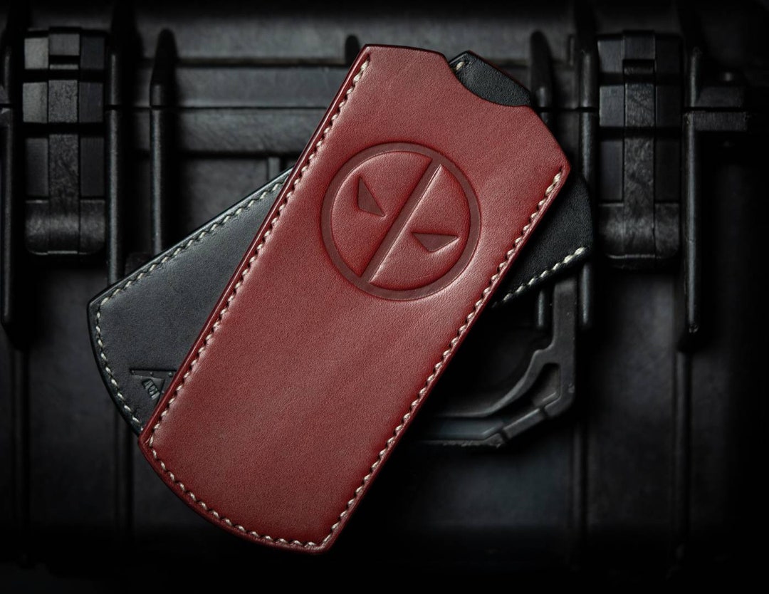 Deadpool Bali Cocoon/balisong Sheath With No Pocket Clip - Etsy