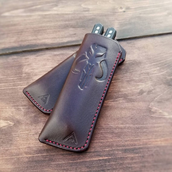 Mandalorian Bali slip/balisong sheath with no pocket clip | Etsy