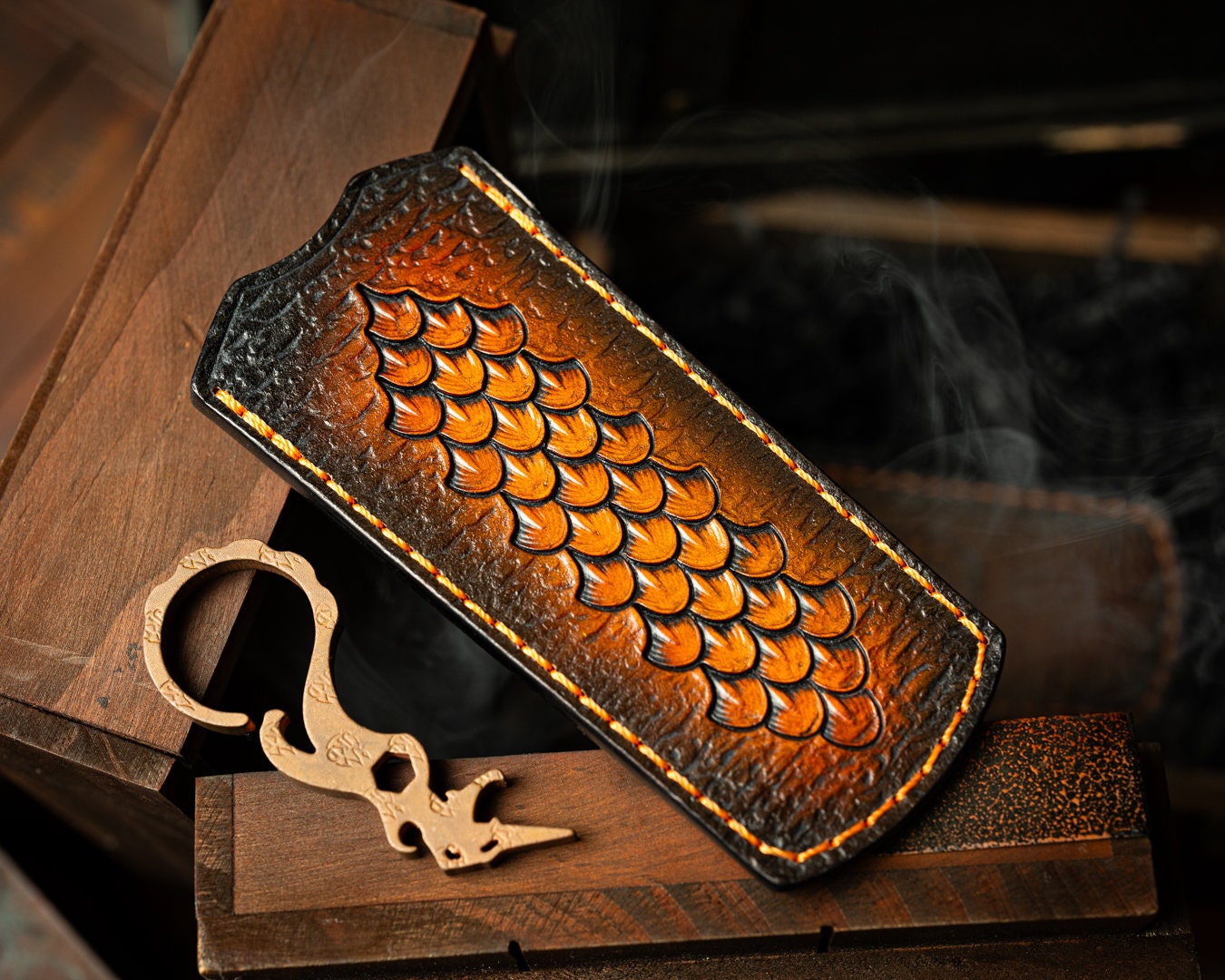 Dragon Bali Cocoon/balisong Sheath With Clip - Etsy Australia