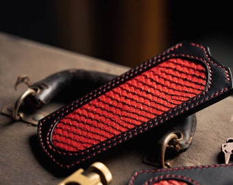 Skull Bali Slip/balisong Sheath With Pocket Clip - Etsy