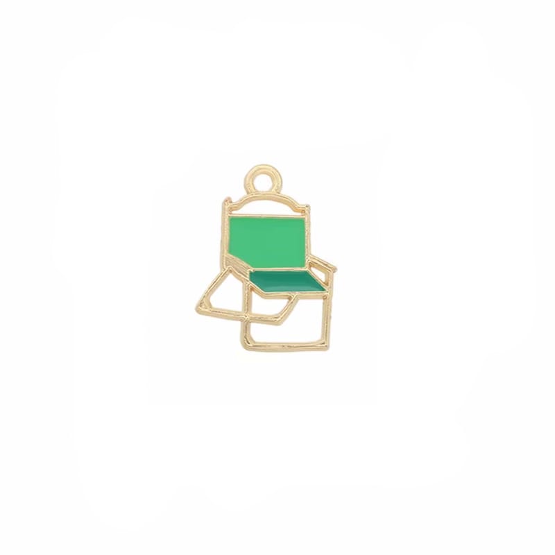 Enamel Chair Charm - Etsy