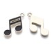 Enameled Musical 8th Notes Charm - Etsy