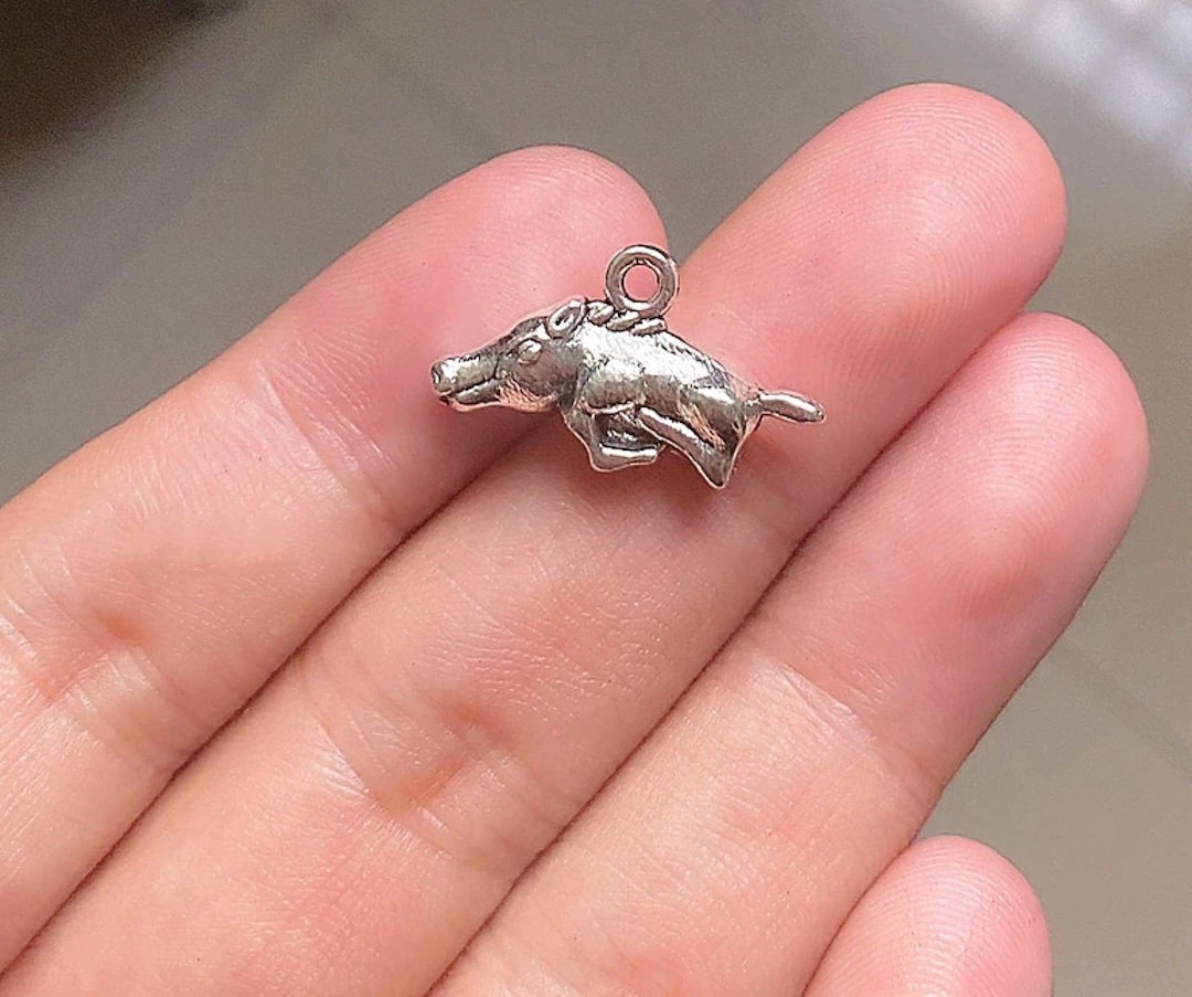 3D Wild Boar Charm - Etsy