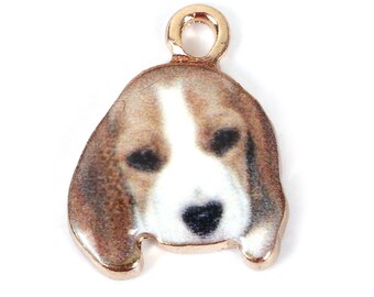 Beagle Charm | Etsy