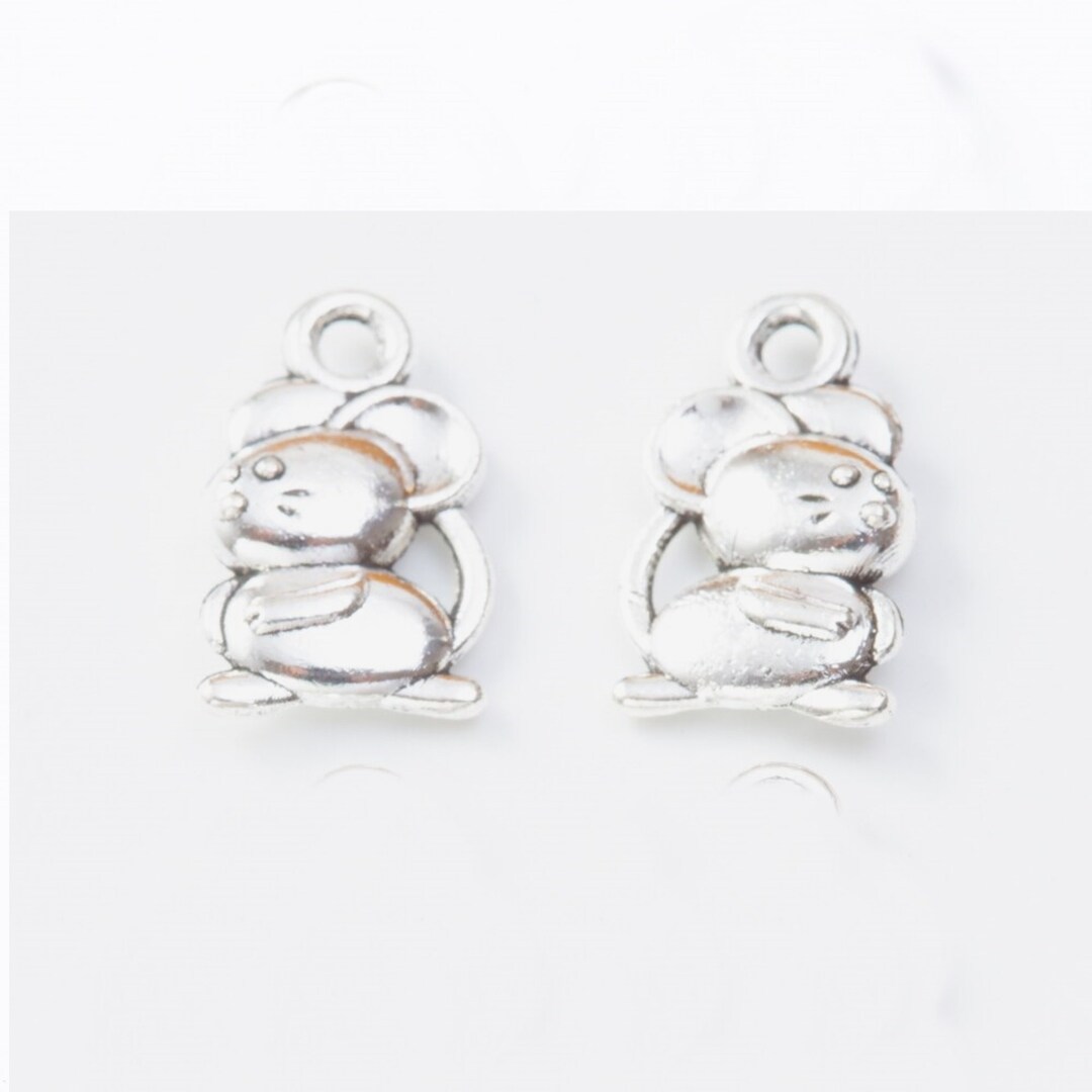 Small Double-Sided Mouse Charm - Etsy Österreich