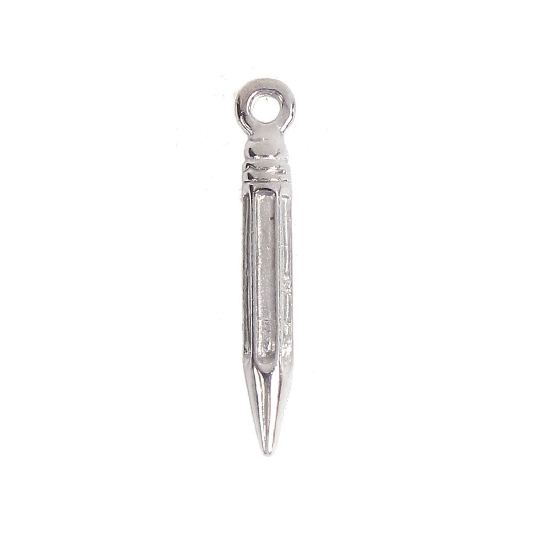 3D Pencil Charm - Etsy