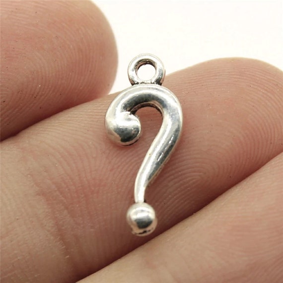 Question Mark Charm - Etsy