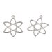 Large Atom Chemistry Science Pendant - Etsy