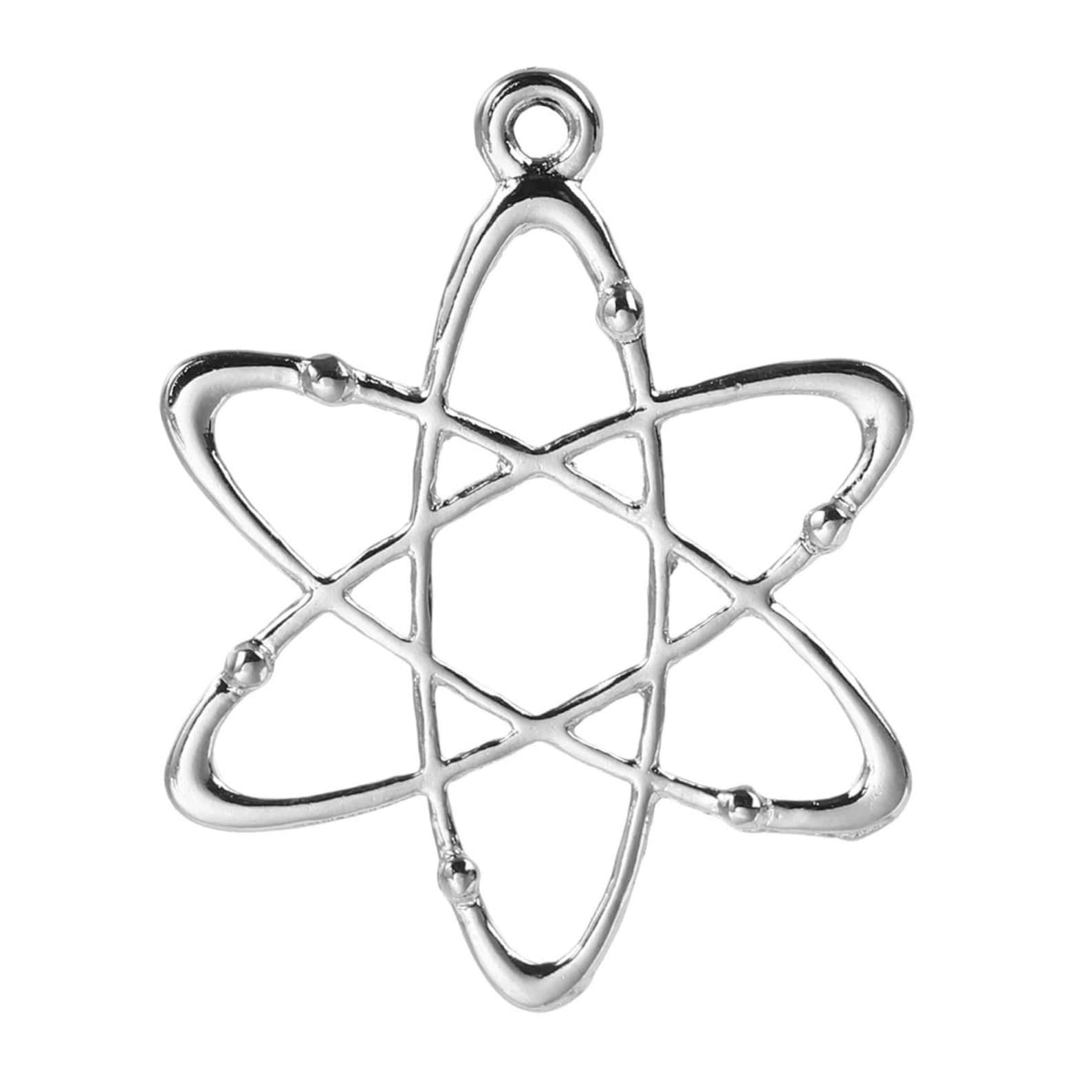 Large Atom Chemistry Science Pendant - Etsy