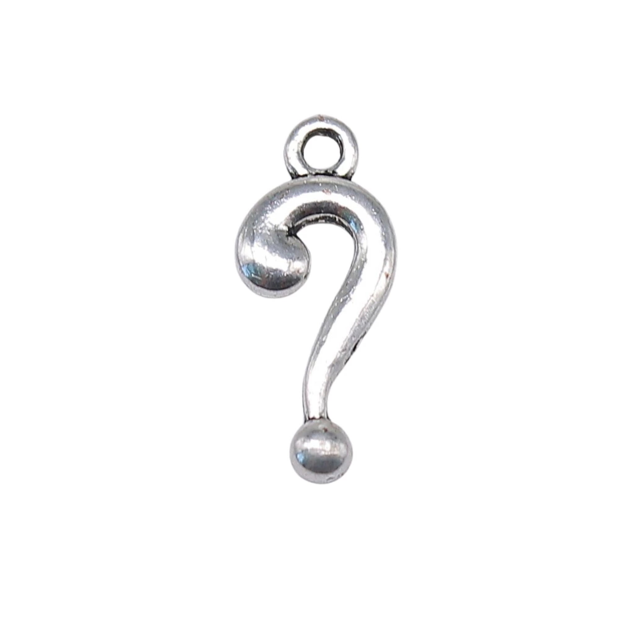 Question Mark Charm - Etsy