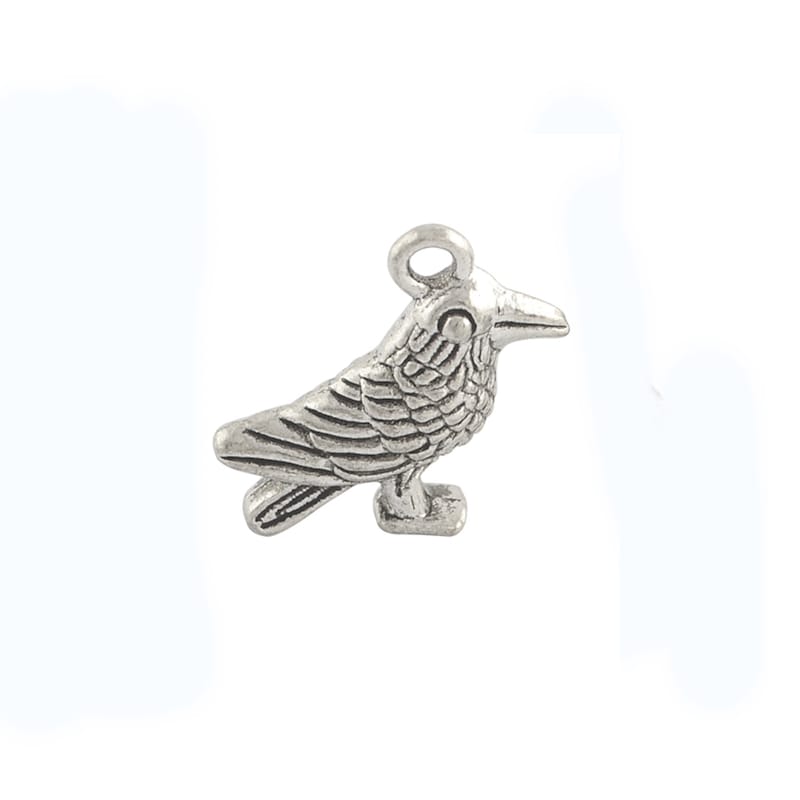 Crow Charm - Etsy