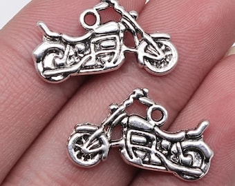 Motorcycle Charm | Etsy