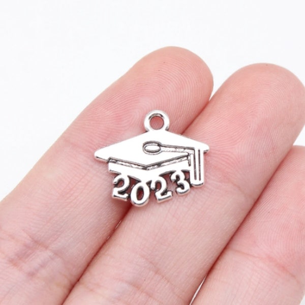 Graduation Cap Charm - Etsy
