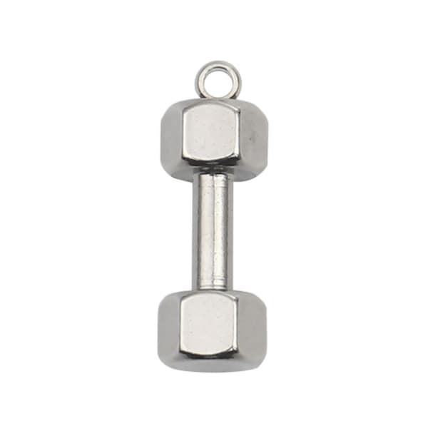 Dumbbell Charm - Etsy