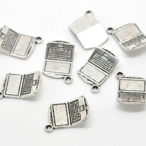 3D Laptop Computer Charm - Etsy