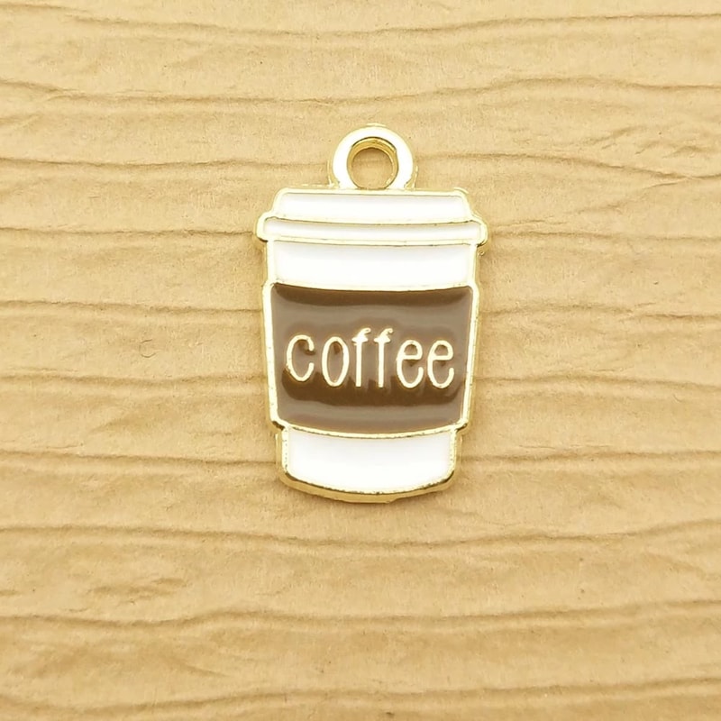 Coffee Charm - Etsy