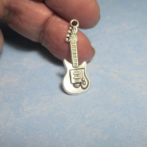 Electric Guitar Charm - Etsy