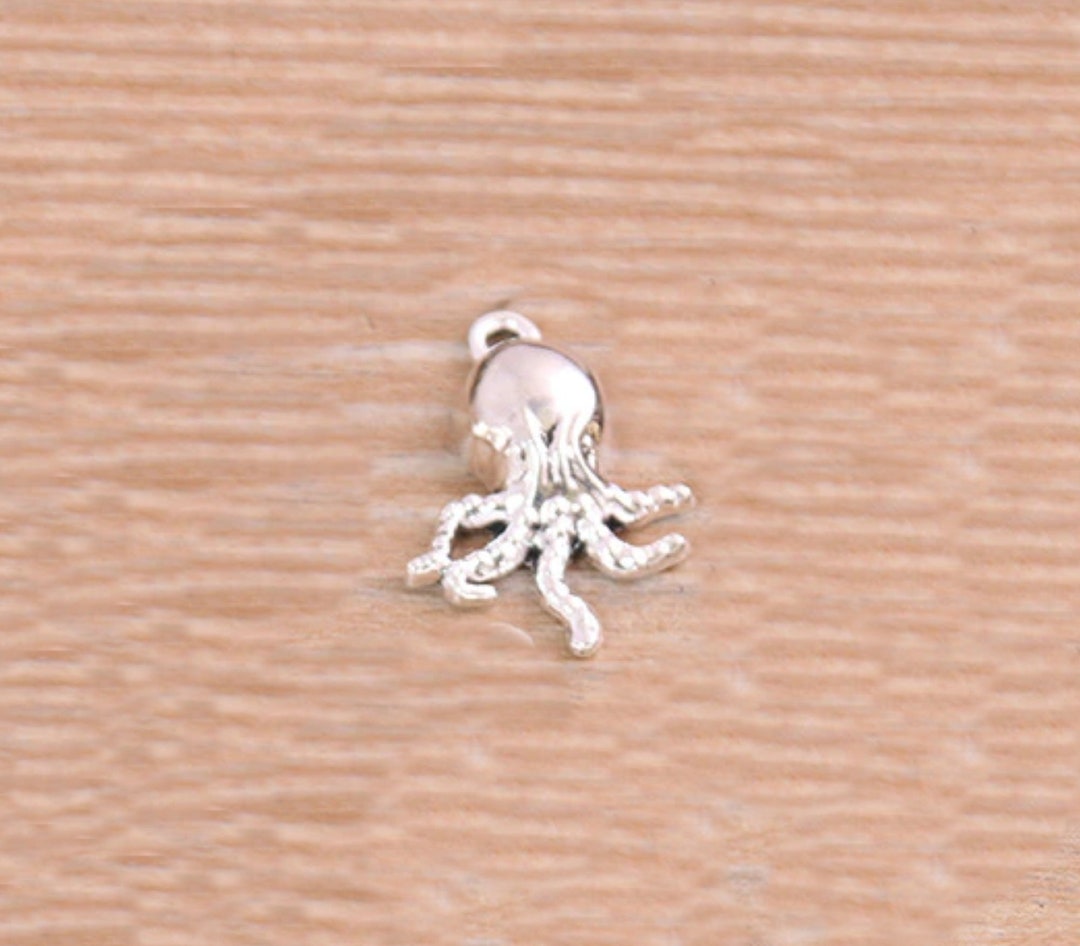 Octopus Charm - Etsy