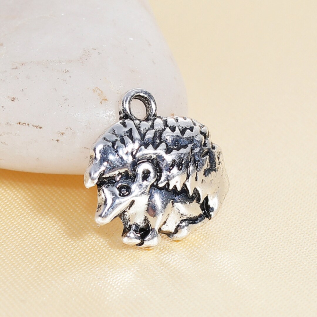 Hedgehog Charm - Etsy
