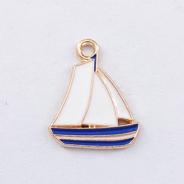 Sailboat Charm - Etsy