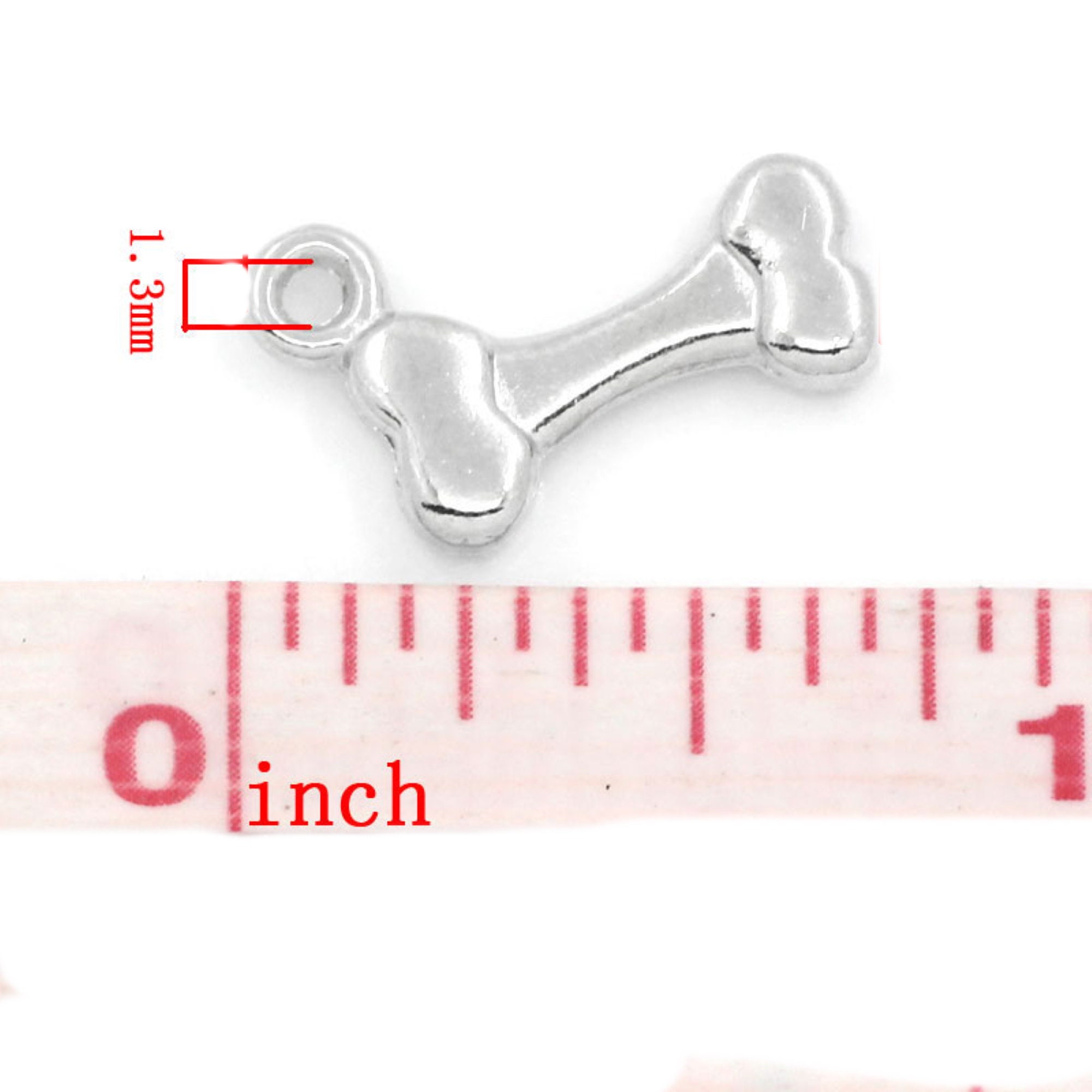 Dog Bone Charm - Etsy