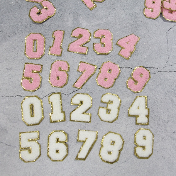 Custom Numbers Patch - Etsy