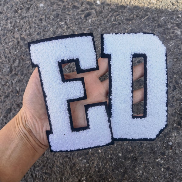 Large Iron on Letters - Etsy