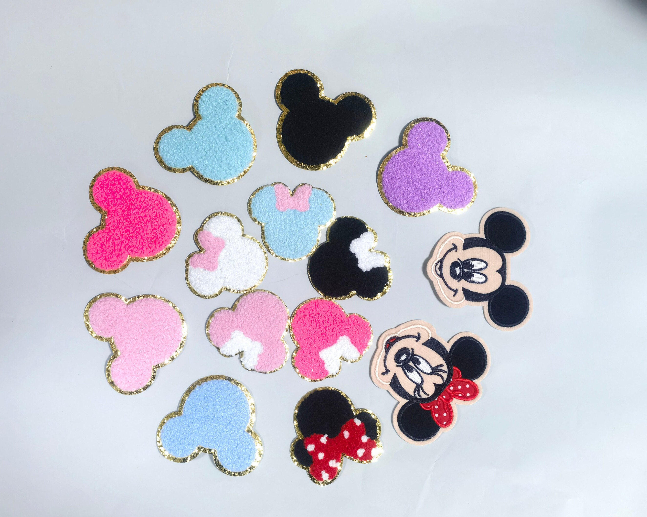Disney Adhesive and Iron on Patches Selection Chenille Patch DIY Gift ...