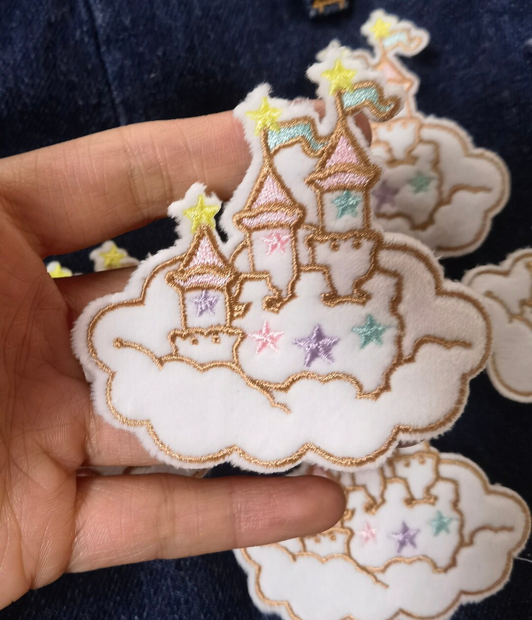 Castle Patch Princess Patch Stick on Patch Cute Patches Patch for ...