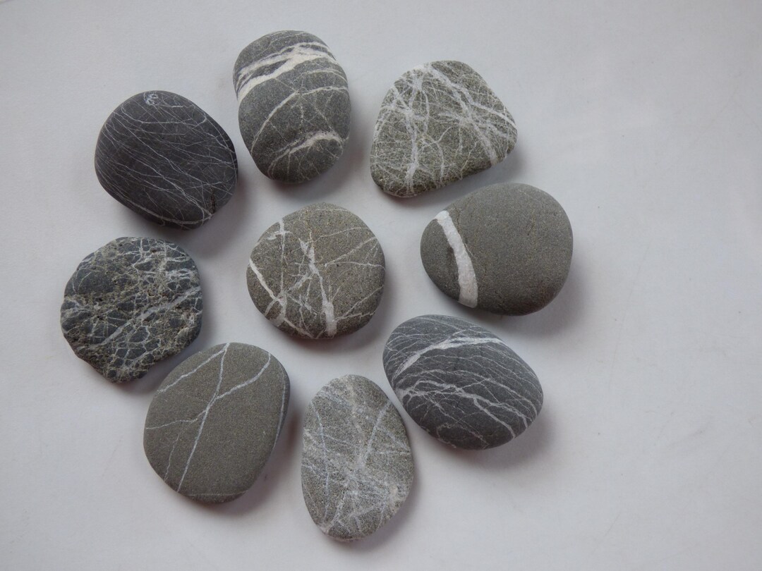 Natural Beach Stones for Crafting ~ Ocean Seashore Decor ~ Quartz ...