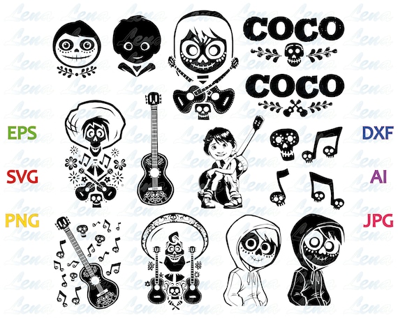Disney Pixar coco SVG coco clipart shirt coco Birthday | Etsy